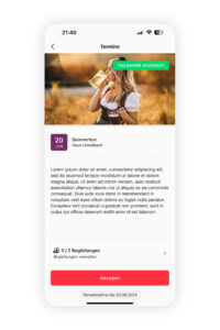 Mobile App - JeckDesk – die Software für Karnevalsgesellschaften